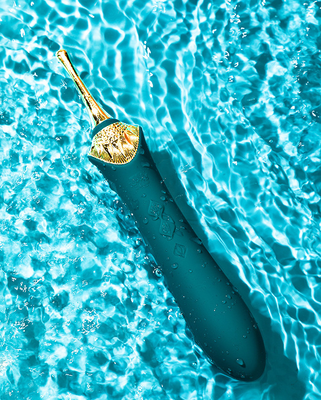 Zalo Queen Bess 2 massage điểm G 4 đầu phụ cao cấp sạc tiện lợi